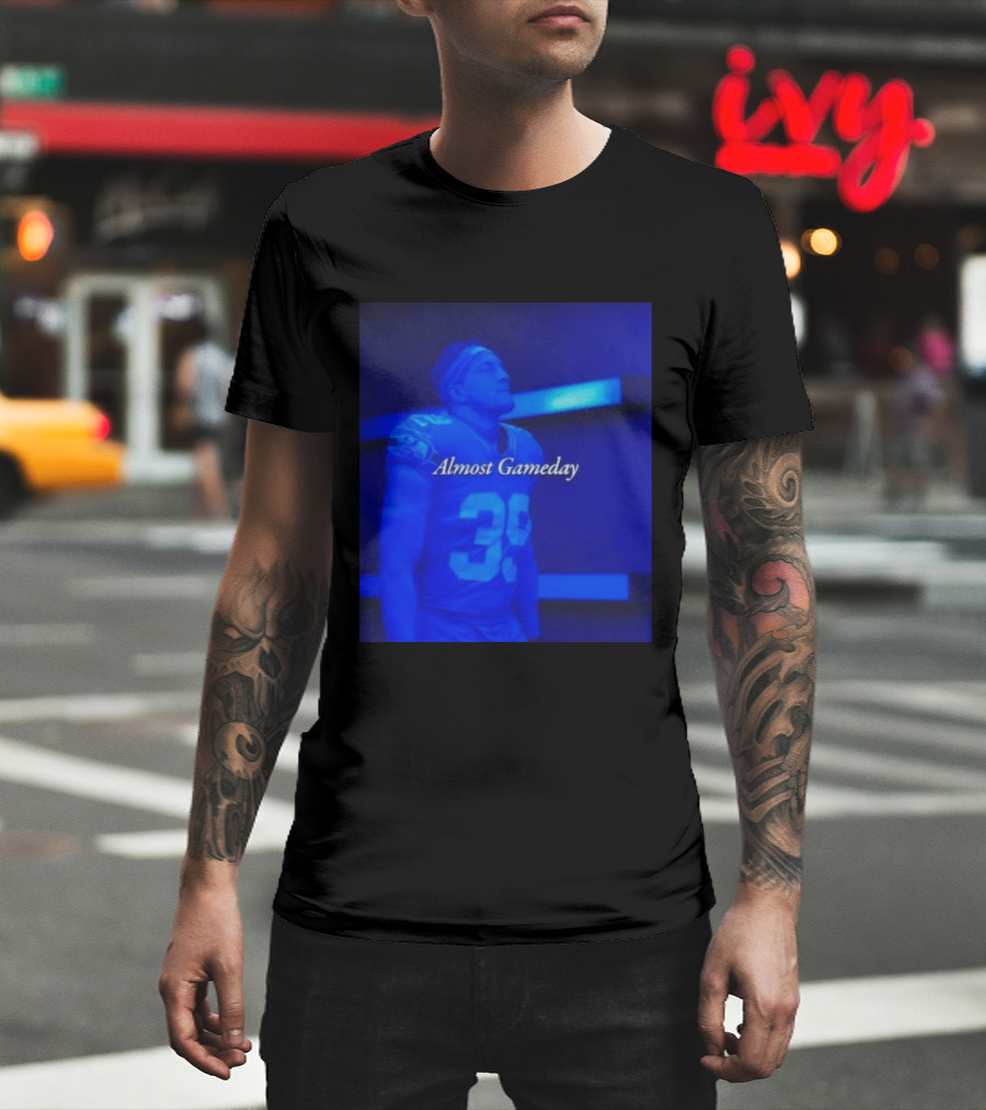 Ty Okada Almost Gameday 39 Seattle Seahawks T-Shirt