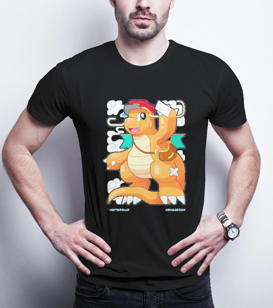 Thomdrower Nengarden Dragonite Mail Carrier T-Shirt