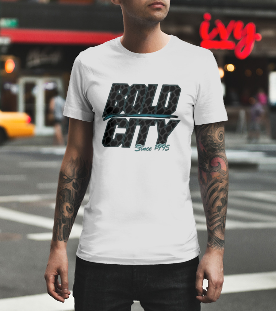 Bold City Since 1995 Jacksonville Jaguars T-Shirt