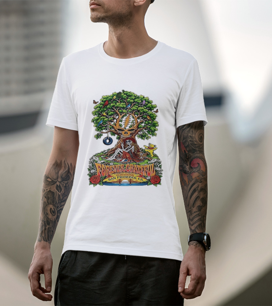 Forever Grateful Golden Gate Park September 25 27 2026 San Francisco CA T-Shirt