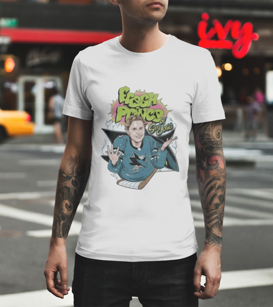 Fresh Prince Of San Jose San Jose Sharks Hockey Player T-Shirt