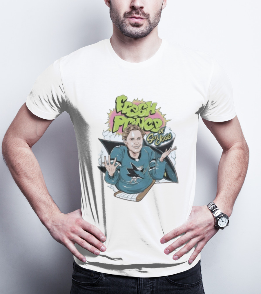 Fresh Prince Of San Jose San Jose Sharks Hockey Player T-Shirt