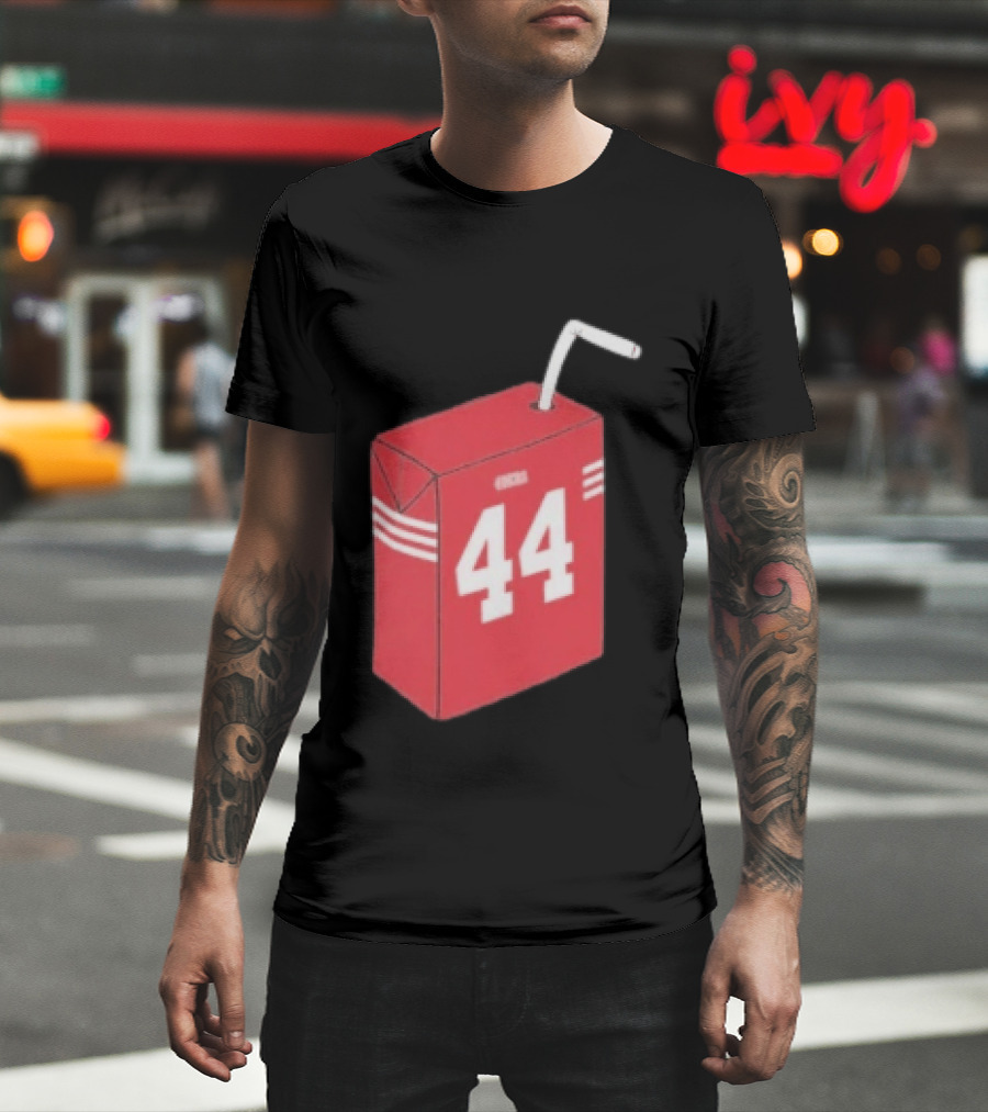 Kyle Juszczyk Juice Box Pack 44 San Francisco 49ers T-Shirt