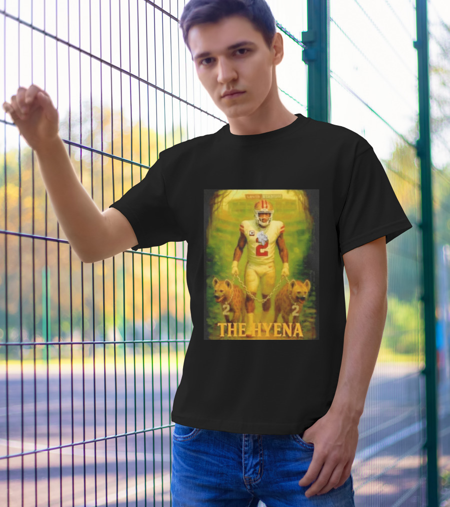 Levi's Stadium Football Player Hyena Number 2 T-Shirt
