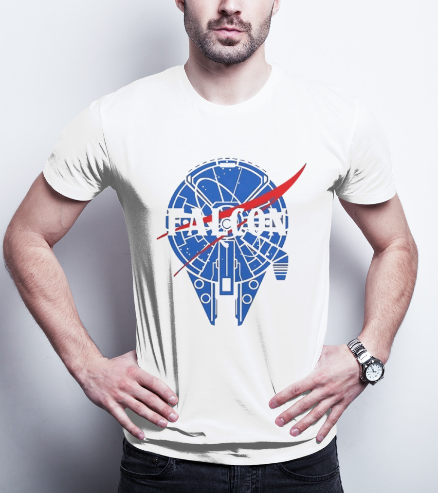 Millennium Falcon NASA Star Wars T-Shirt