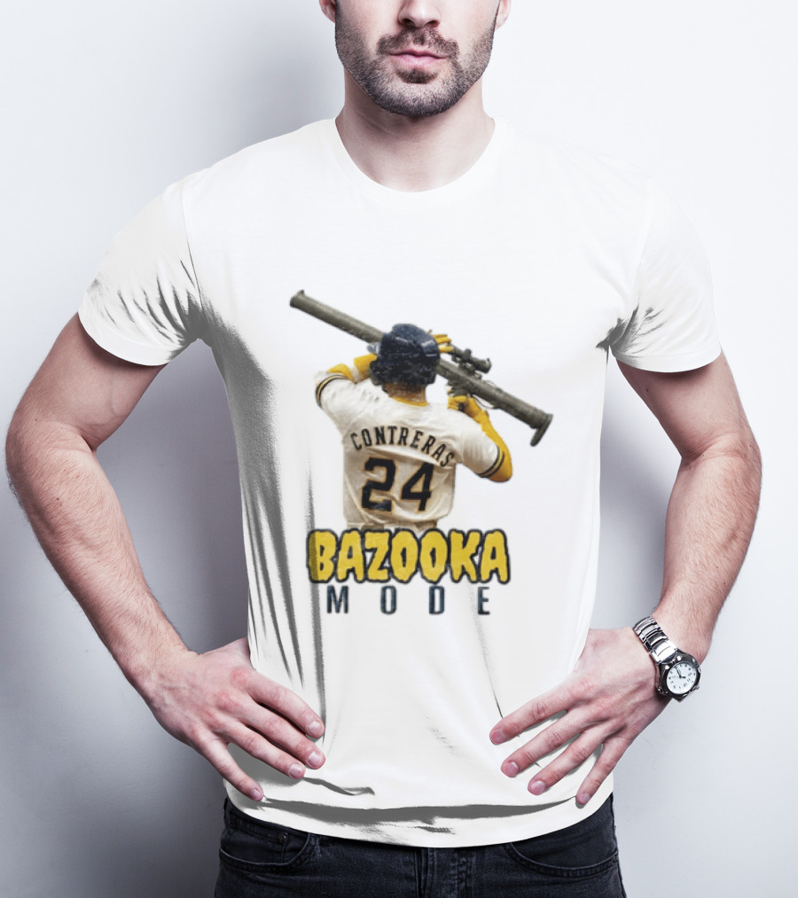 Milwaukee Baseball Bazooka Mode William Contreras 24 T-Shirt