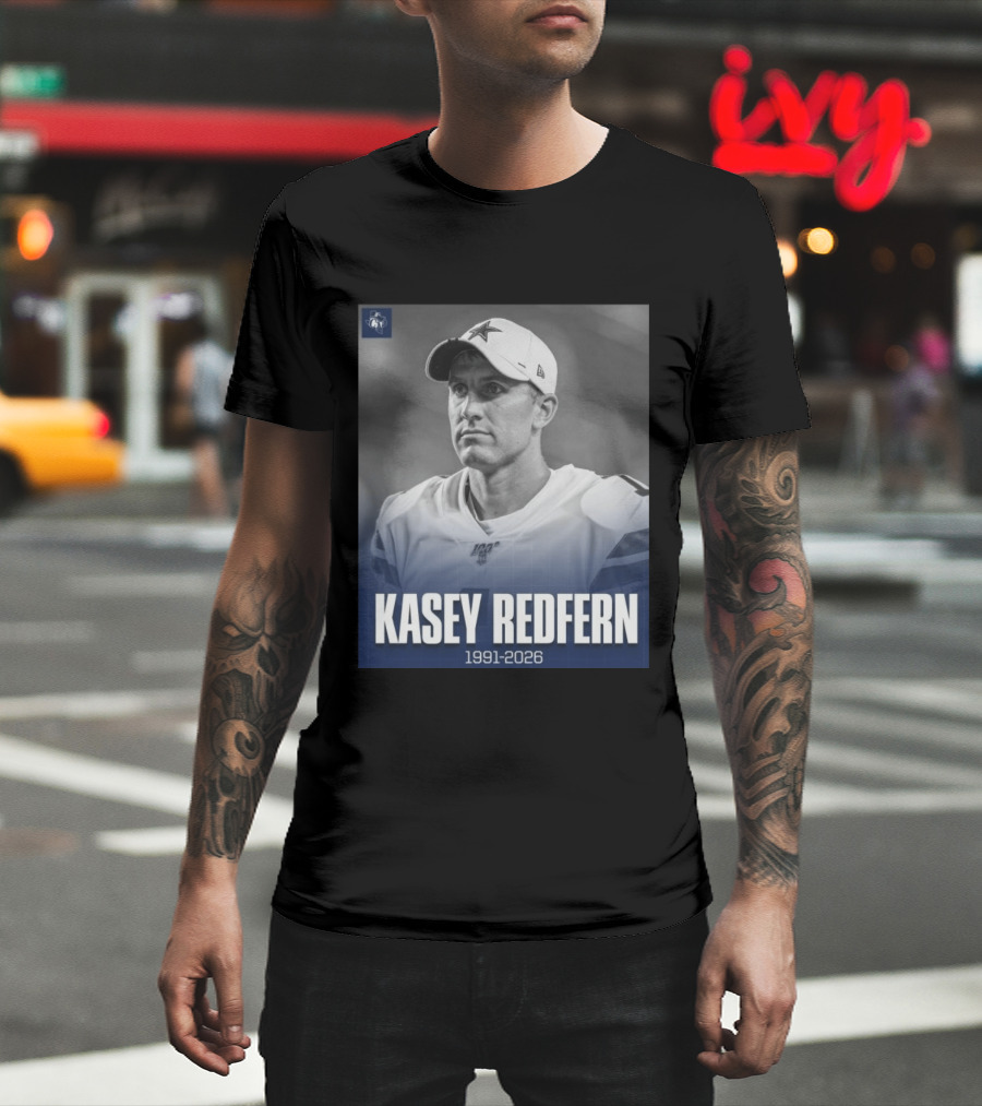 Kasey Redfern 1991 2026 R.I.P Cowboy T-Shirt
