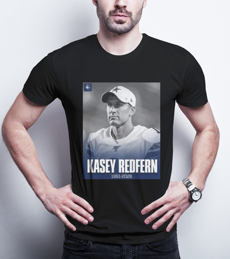 Kasey Redfern 1991 2026 R.I.P Cowboy T-Shirt