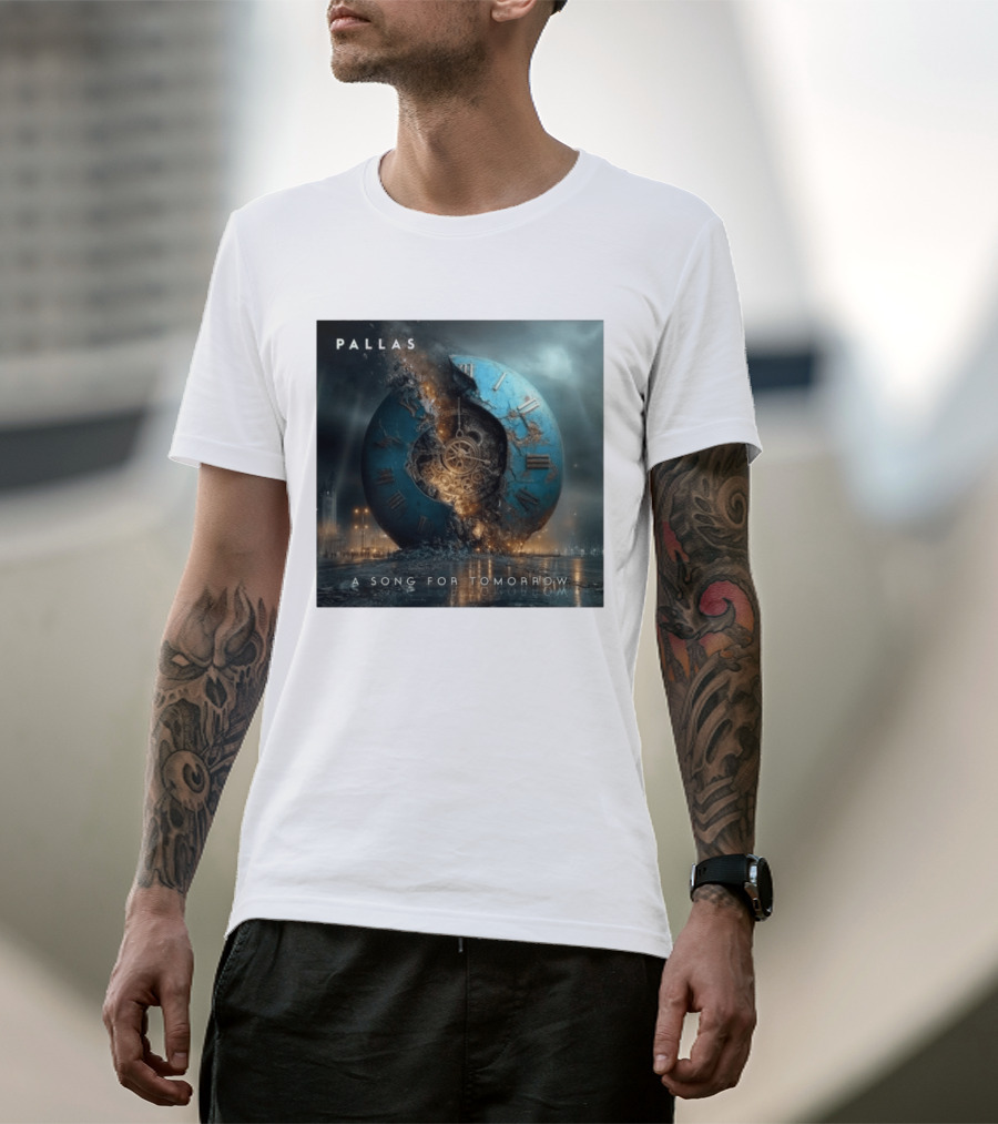 Pallas A Song For Tomorrow Album Featuring Swansong With Alan Reed October Release T-Shirt