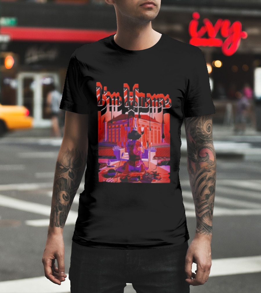 Kill Bill Uma Thurman The Bride I'm Home Woman Kneeling T-Shirt