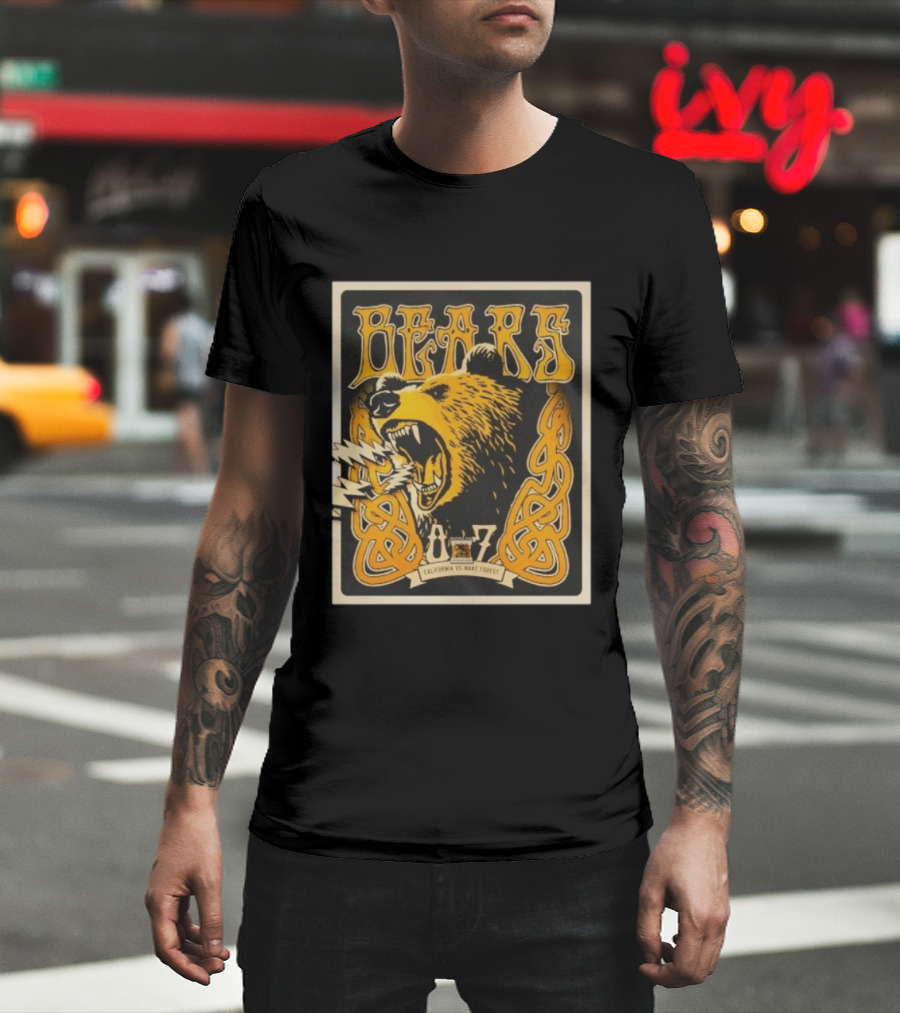 California Vs Wake Forest Bears Grateful Dead Tour 07 T-Shirt
