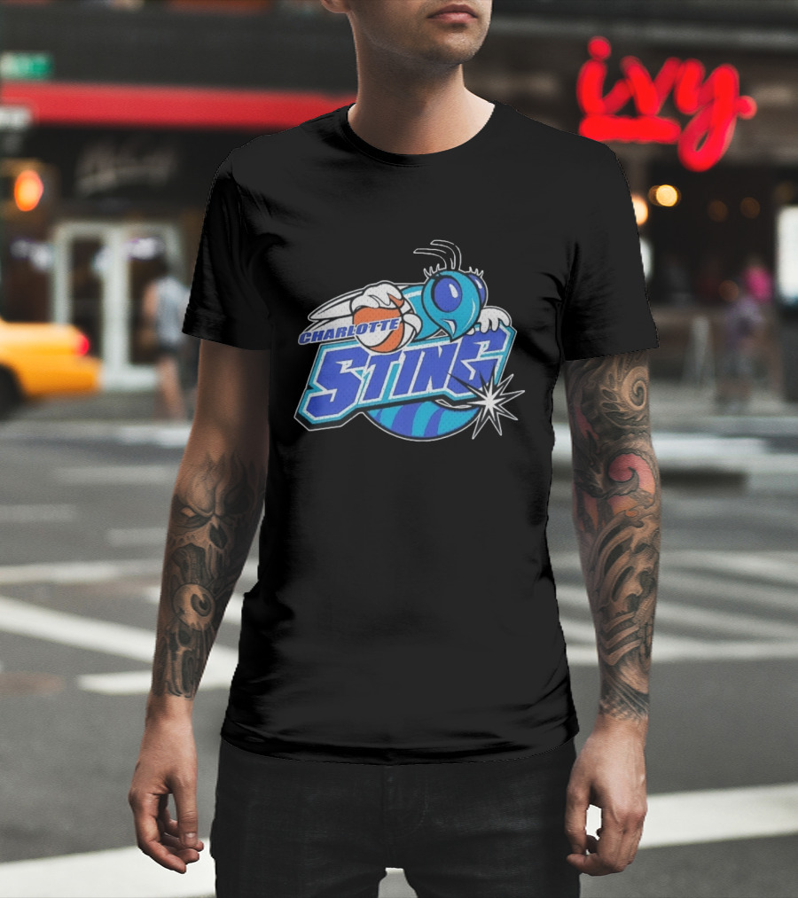 Charlotte Sting WNBA Team Basketball T-Shirt