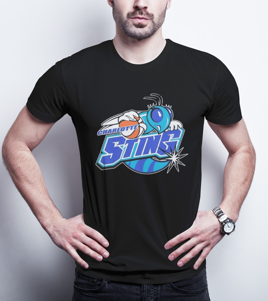 Charlotte Sting WNBA Team Basketball T-Shirt