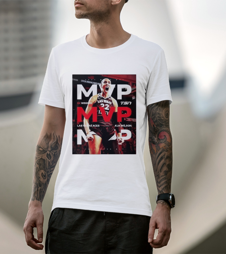 A’Ja Wilson Best Player In The Universe 2026 Las Vegas Aces T-Shirt