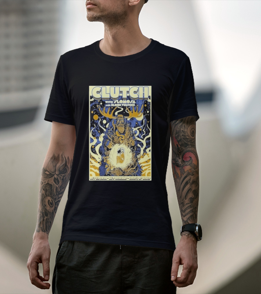 Clutch New Orleans LA House Of Blues October 22 2026 T-Shirt