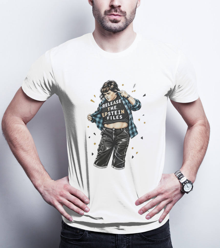 Chris Farley Release The Epstein Files Meme T-Shirt