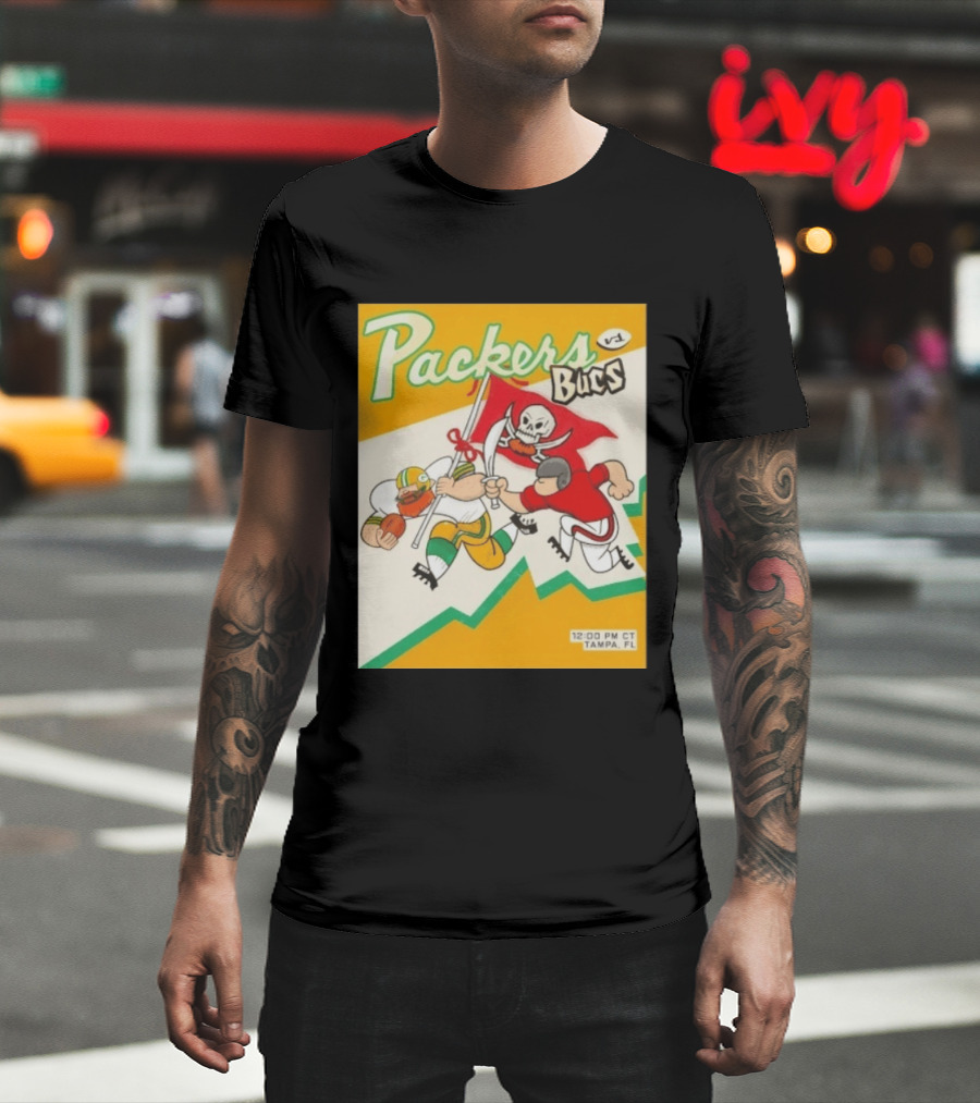 Packers Vs Bucs Game Day Tampa Bay Buccaneers T-Shirt