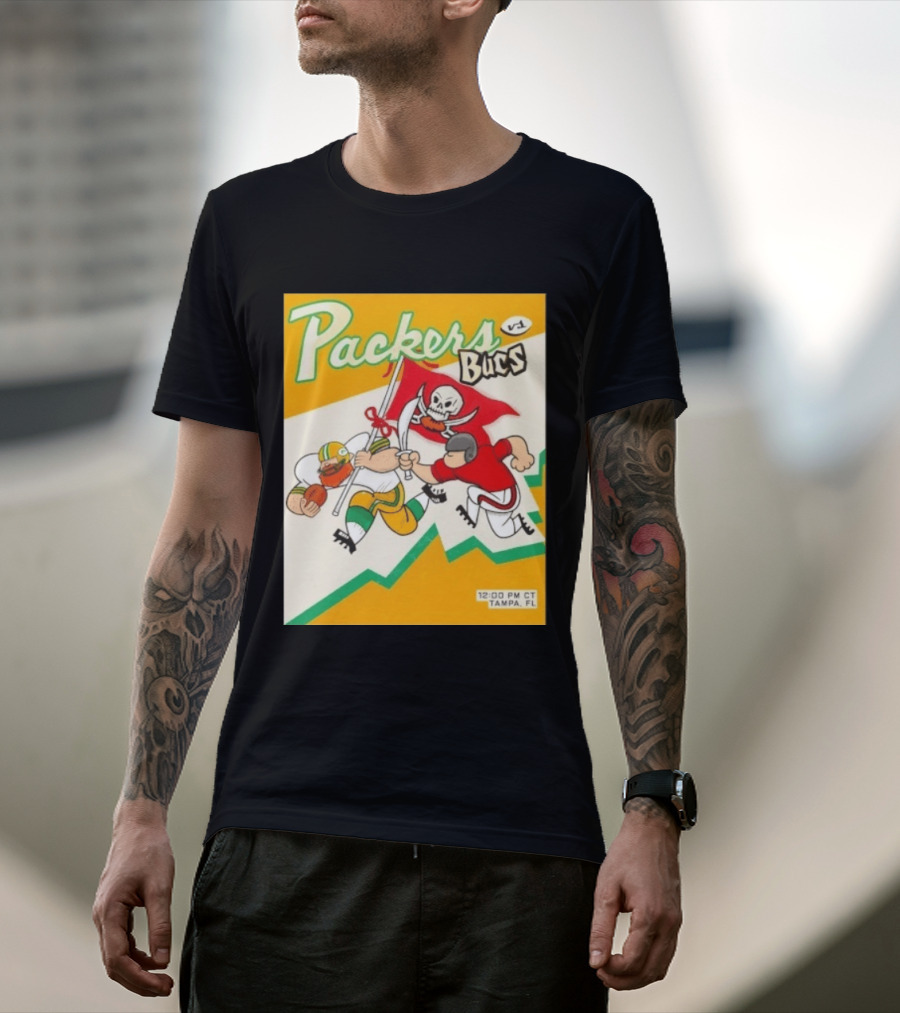 Packers Vs Bucs Game Day Tampa Bay Buccaneers T-Shirt
