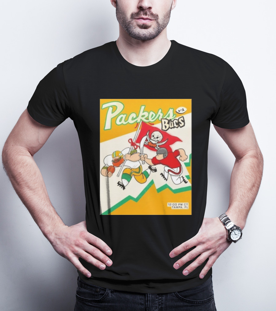 Packers Vs Bucs Game Day Tampa Bay Buccaneers T-Shirt