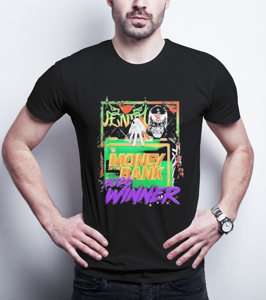 Pentagon Jr Money In The Bank 2026 Winner Wrestling T-Shirt
