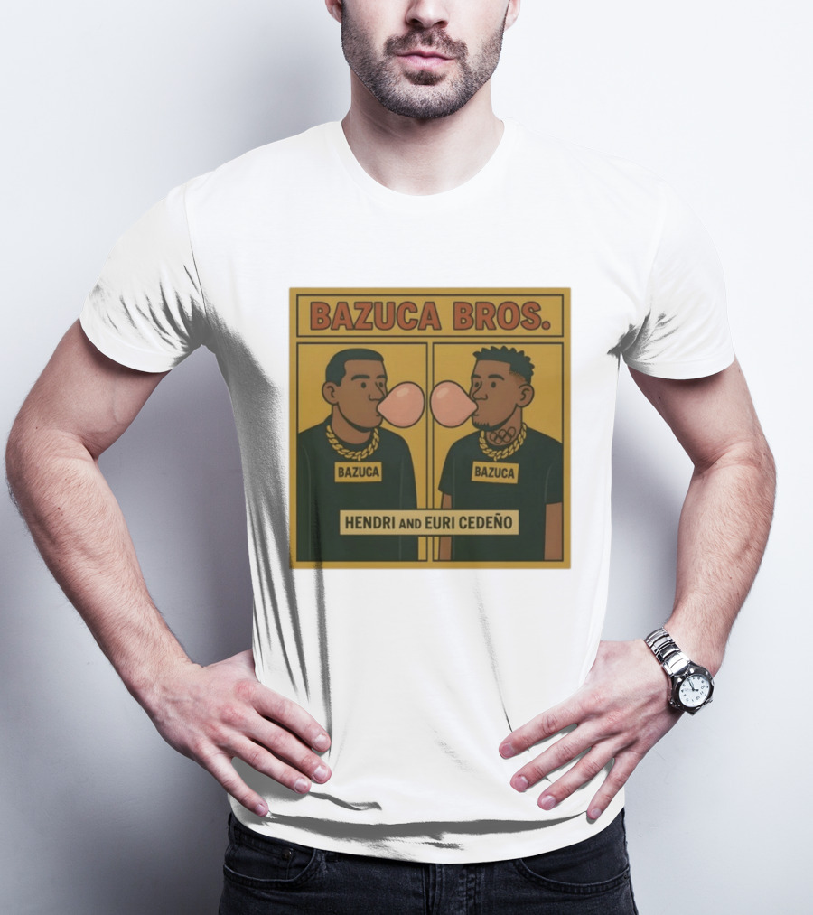 Bazuca Bros Hendri And Euri Cedeño Bubblegum Bazuca T-Shirt