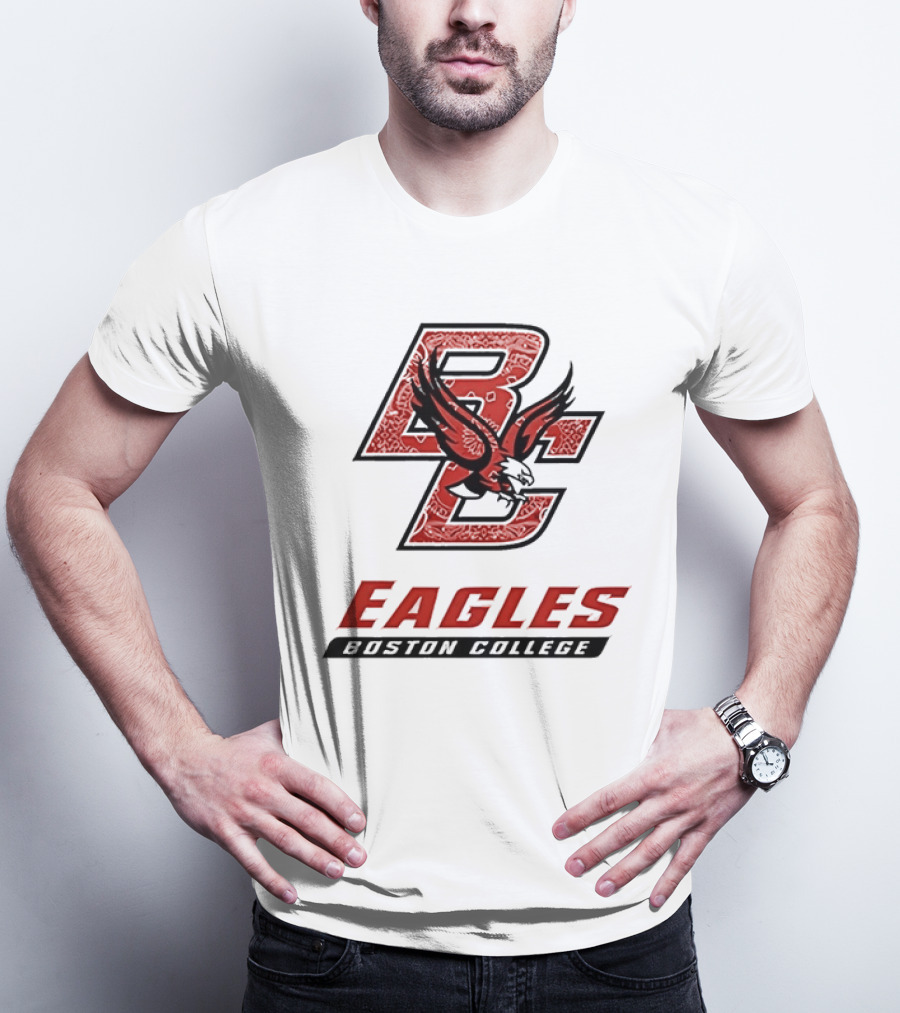 Boston College Eagles BC NCAA Red Eagle T-Shirt