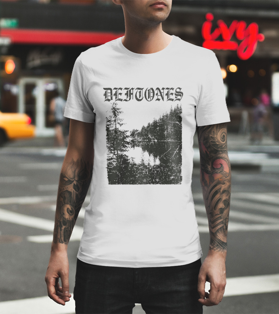 DEFTONES Forest Lake Landscape Alternative Metal T-Shirt