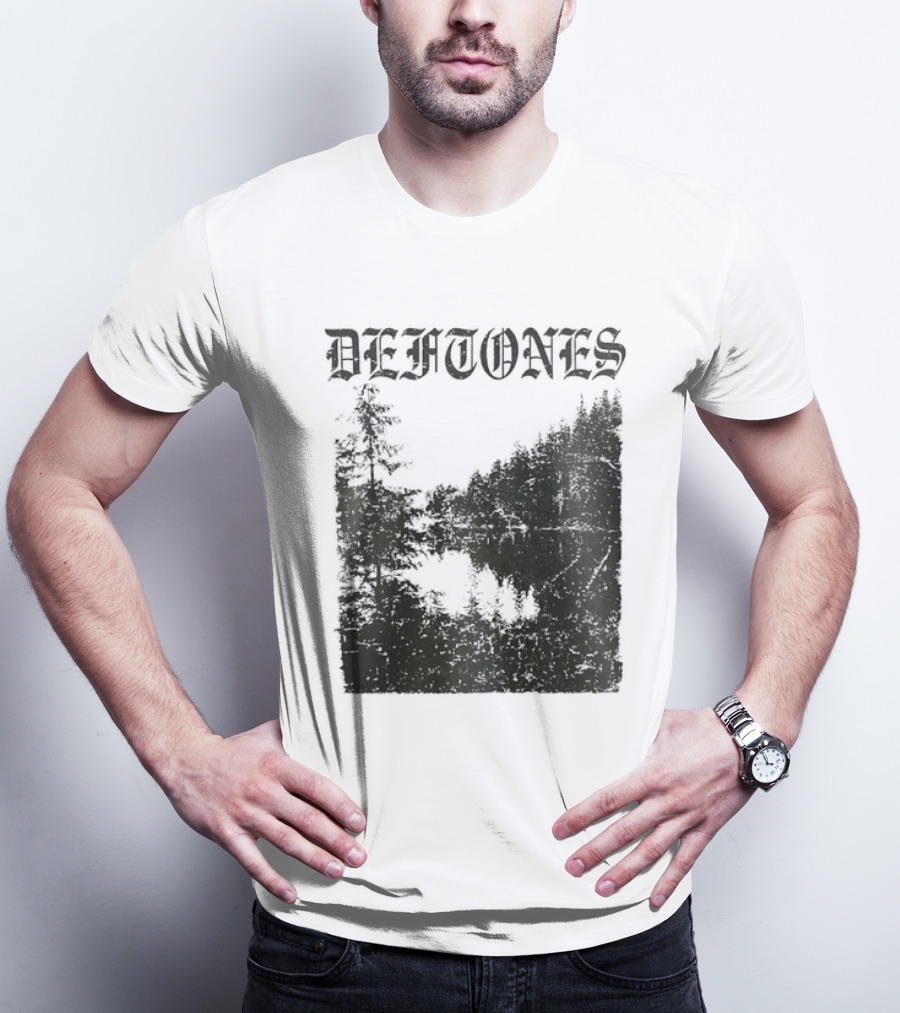 DEFTONES Forest Lake Landscape Alternative Metal T-Shirt