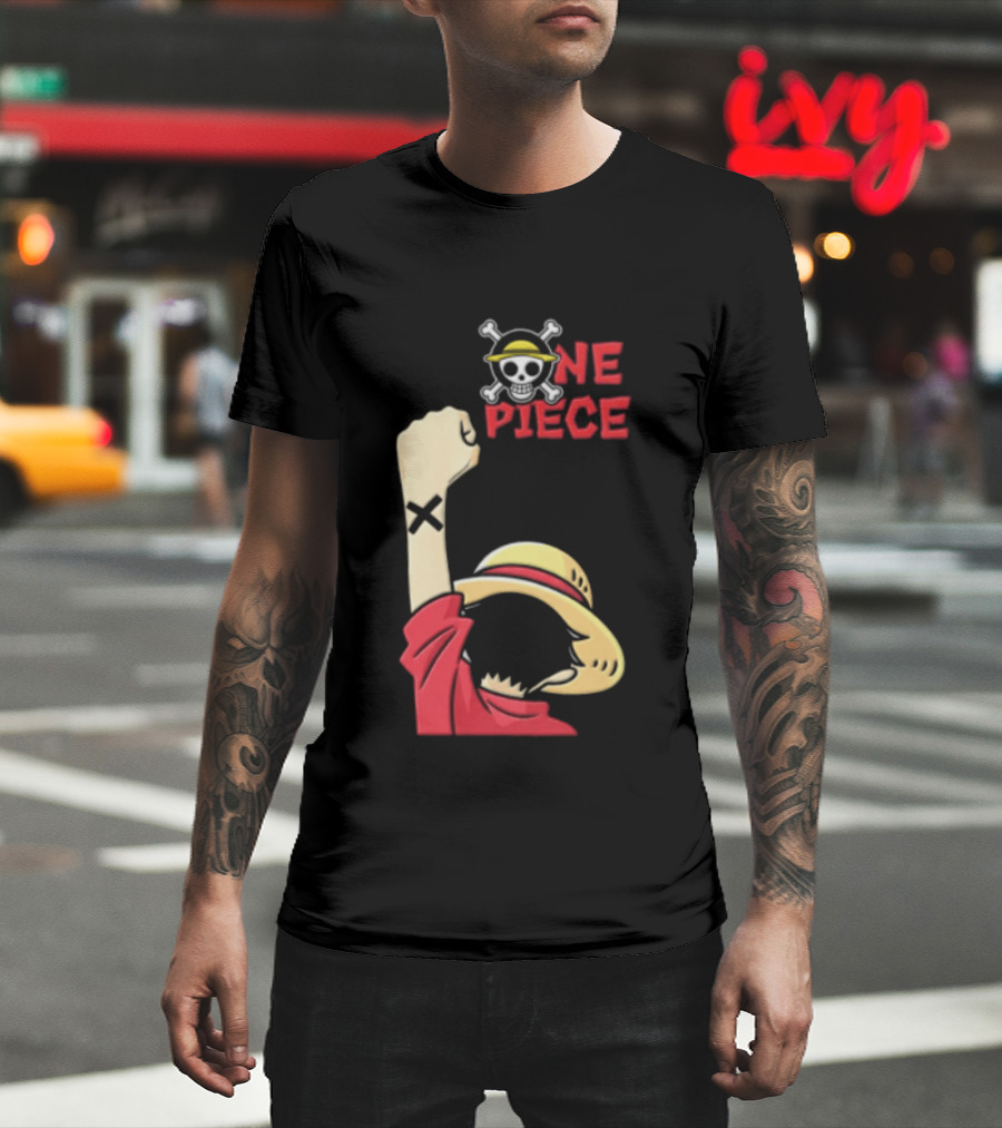 Neha Bora Luffy One Piece Straw Hat T-Shirt