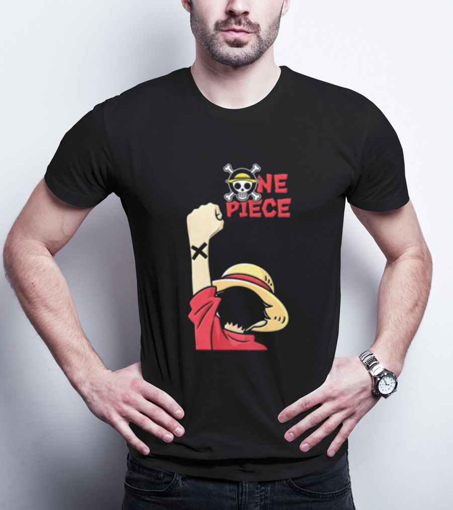 Neha Bora Luffy One Piece Straw Hat T-Shirt