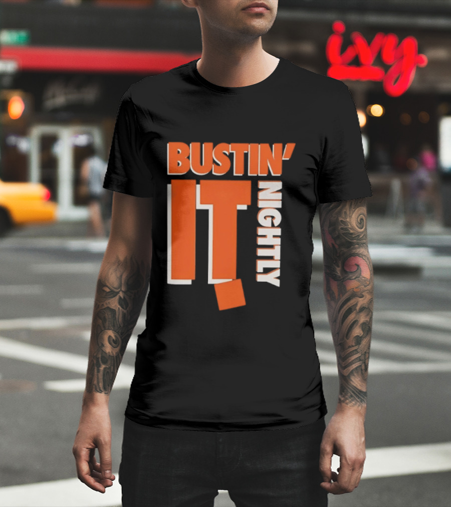 Bustin' It Nightly Sportswear Athletic T-Shirt