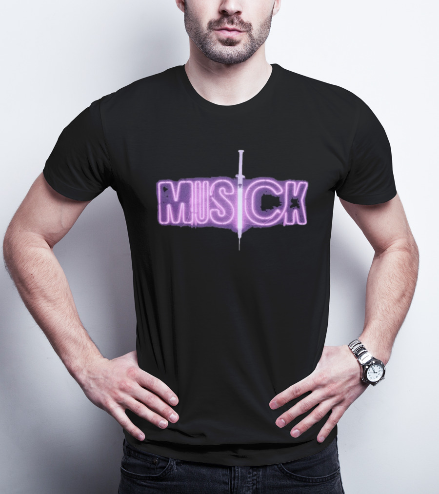 MUSICK Laibach Neon Syringe Concept T-Shirt