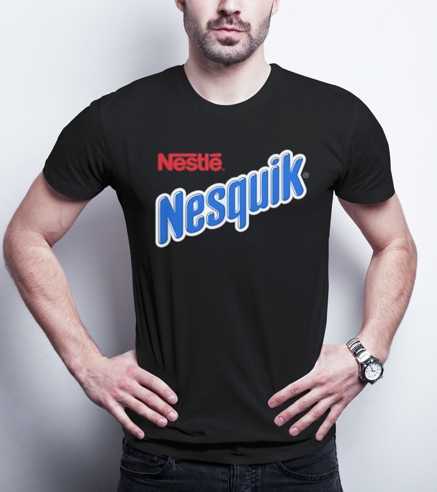 Nestle Nesquik Chocolate Milk Beverage T-Shirt