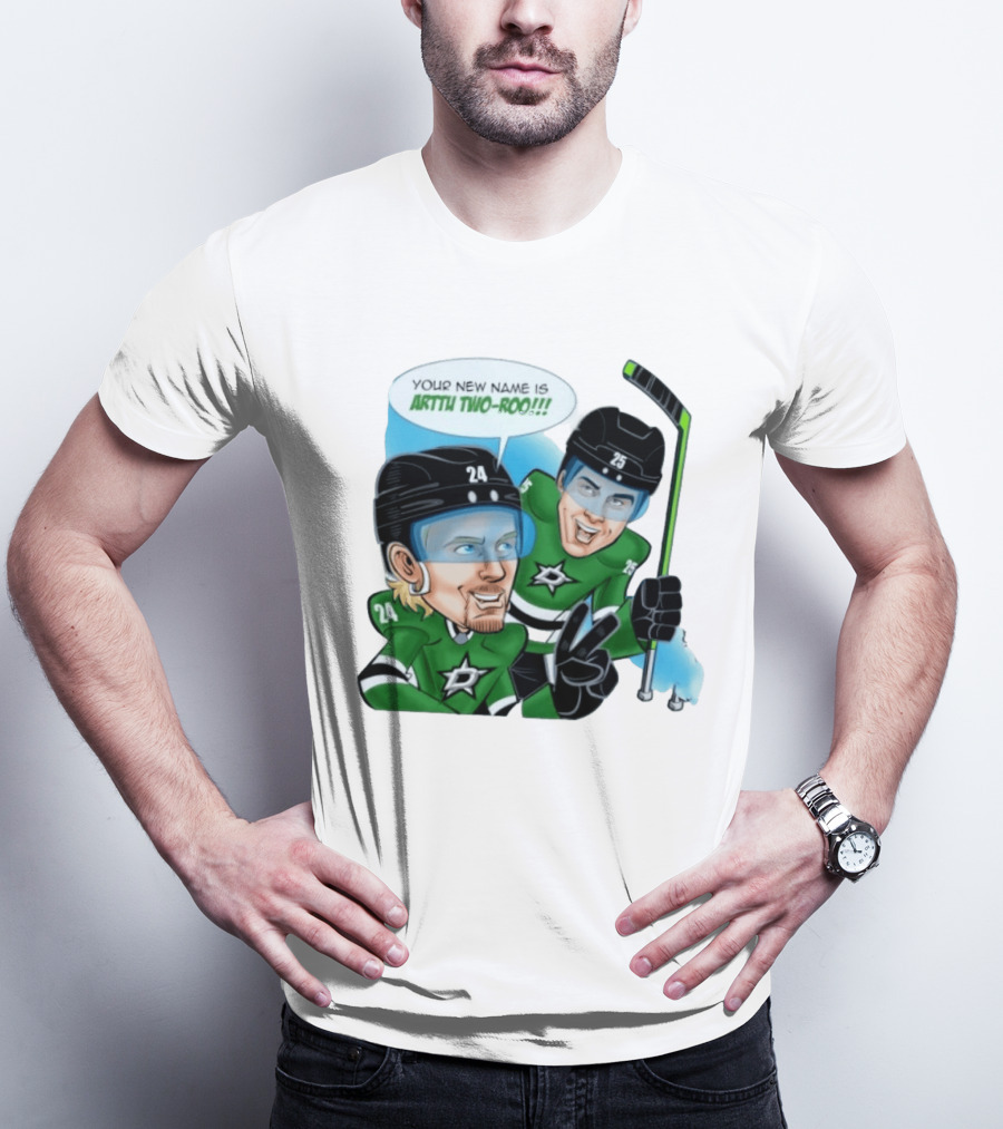 Arttu Two Roo Dallas Stars Hockey Players 24 25 T-Shirt