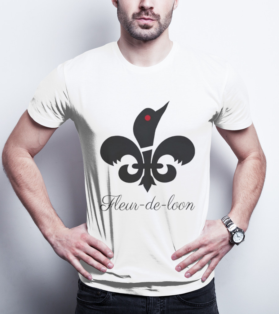 Fleur De Loon Minnesota Loon Bird T-Shirt
