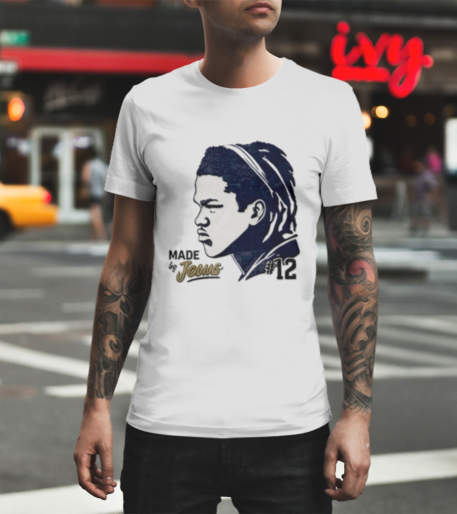Milwaukee Brewers Made For Jesus 12 Baseball T-Shirt