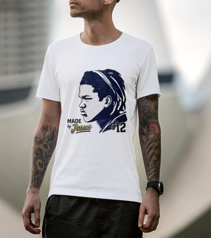 Milwaukee Brewers Made For Jesus 12 Baseball T-Shirt