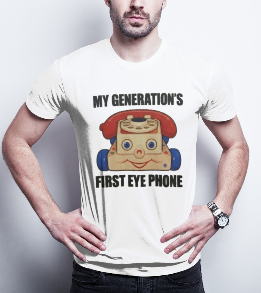 My Generation's First Eye Phone Toy Telephone Retro Nostalgia T-Shirt