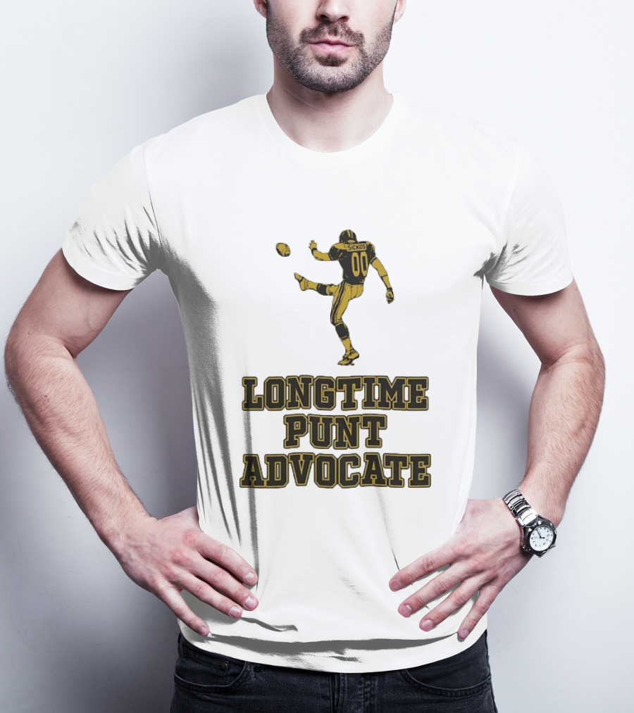 Sickos Committee Longtime Punt Advocate Kick Retro Football Fan T-Shirt