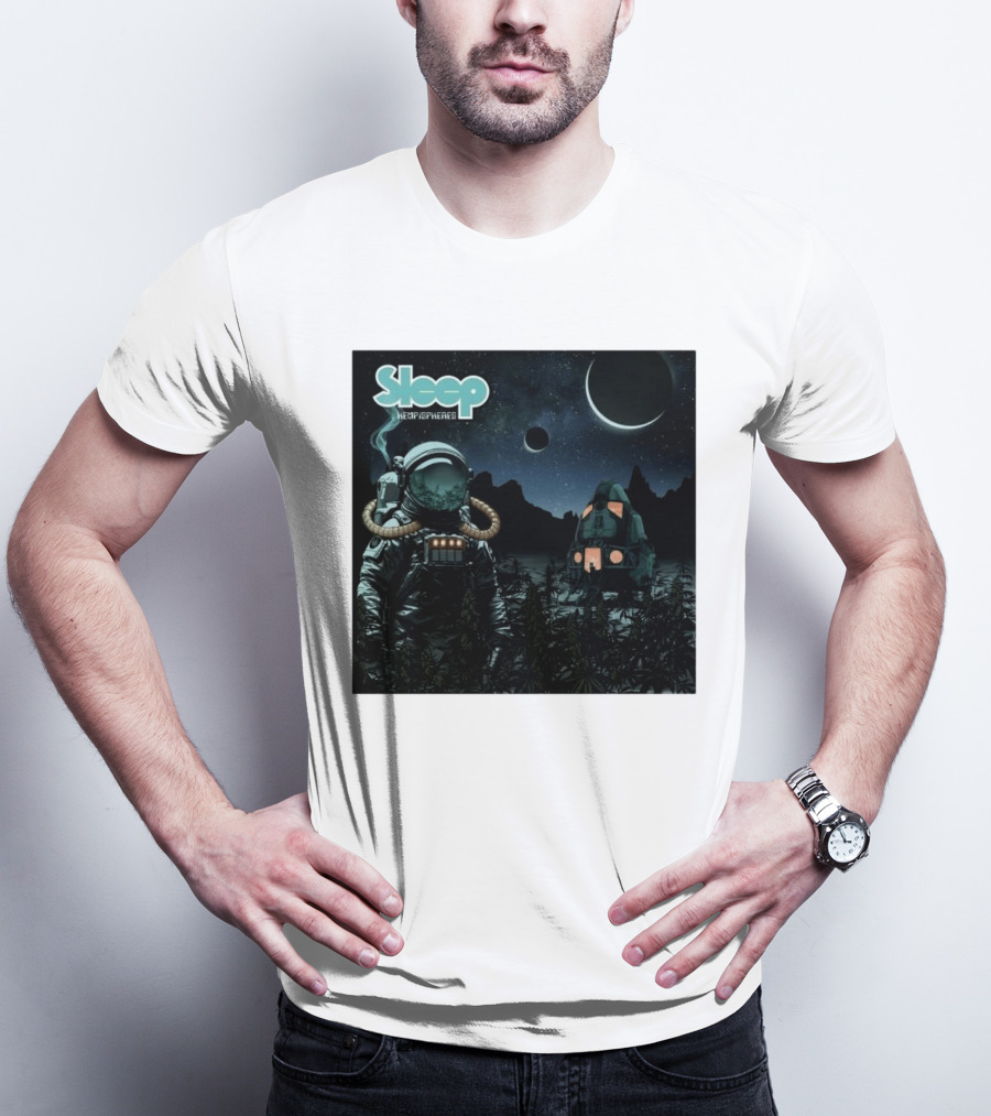 Sleep Hempispheres Space Doom Metal Stoner Band Album T-Shirt