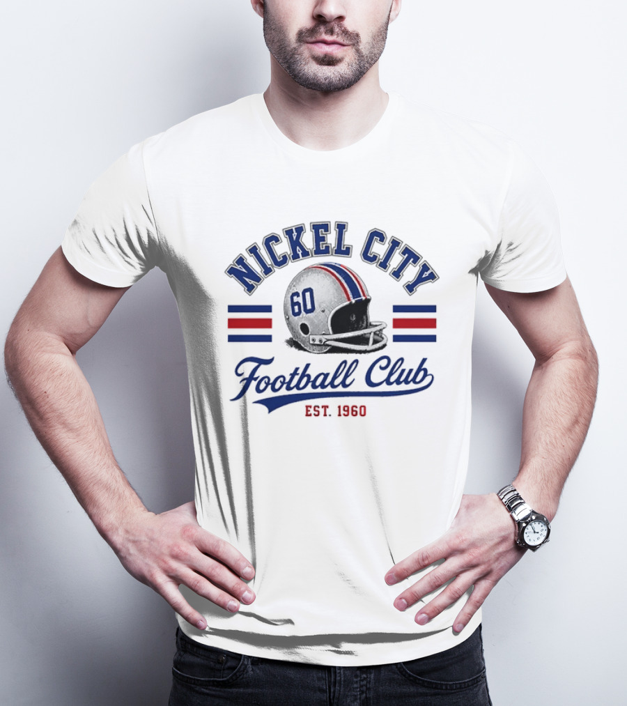 Nickel City Football Club Helmet Est 1960 T-Shirt