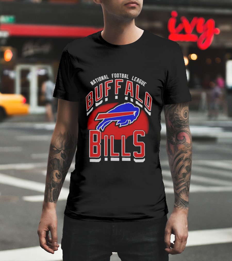 Buffalo Bills National Football League Team Iconic Buffalo T-Shirt