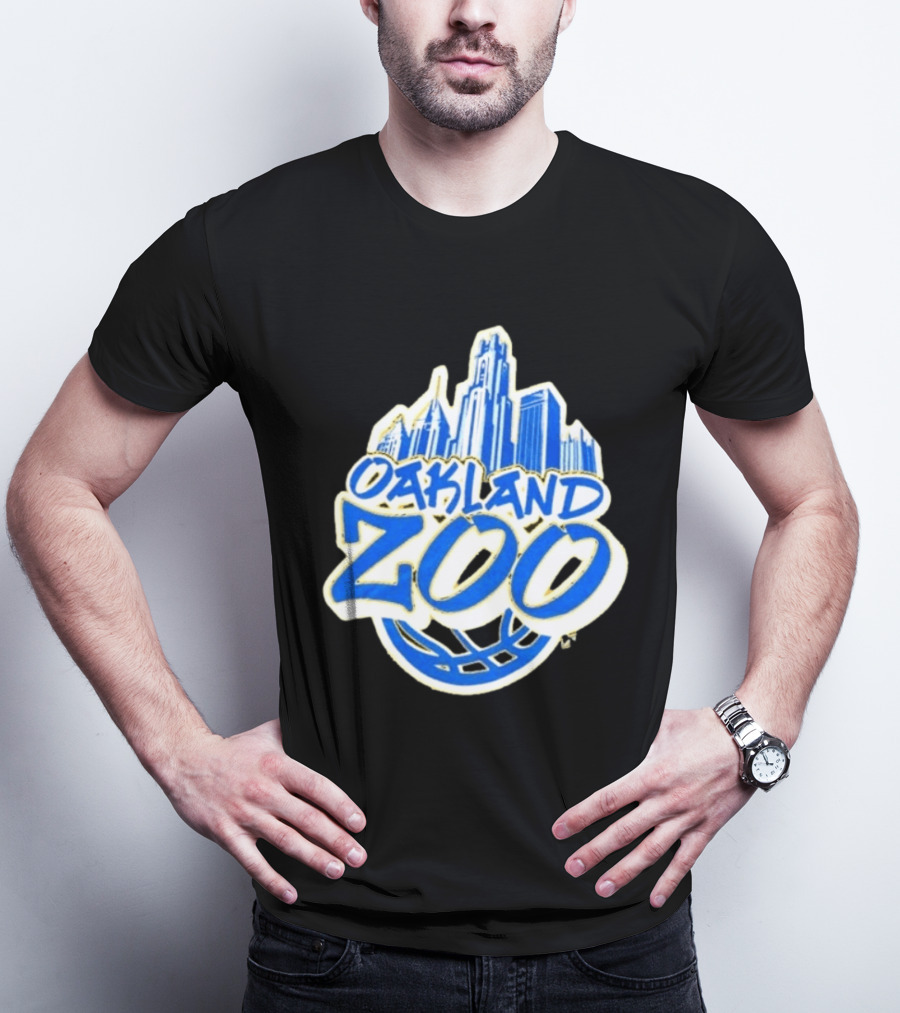 Oakland Zoo Pittsburgh Basketball Est 2001 City Skyline T-Shirt