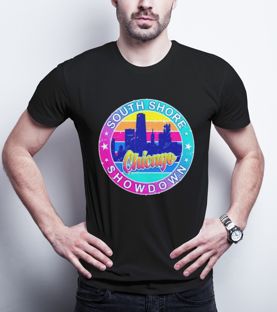 South Shore Showdown Chicago Skyline T-Shirt