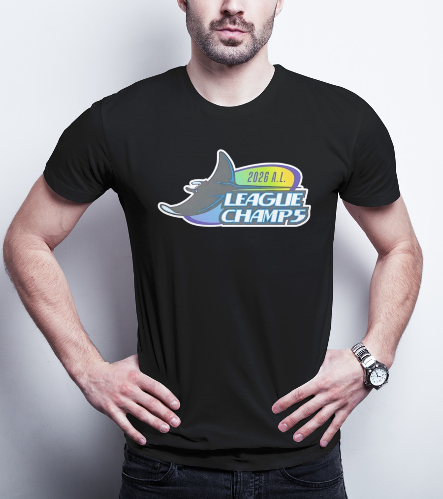 Tampa Bay Rays 2026 AL League Champs T-Shirt