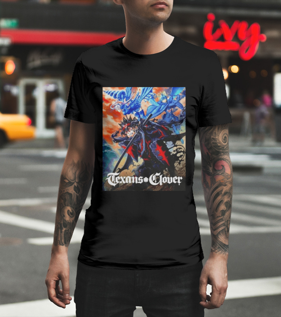 Texans Clover Asta Yuno Noelle Silva Anime T-Shirt