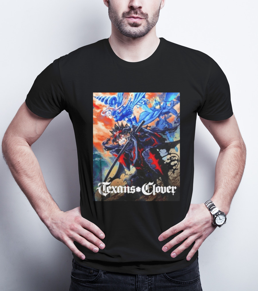 Texans Clover Asta Yuno Noelle Silva Anime T-Shirt