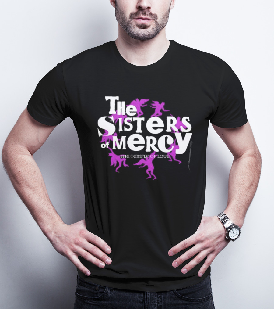 The Sisters Of Mercy The Temple Of Love Purple Angels T-Shirt