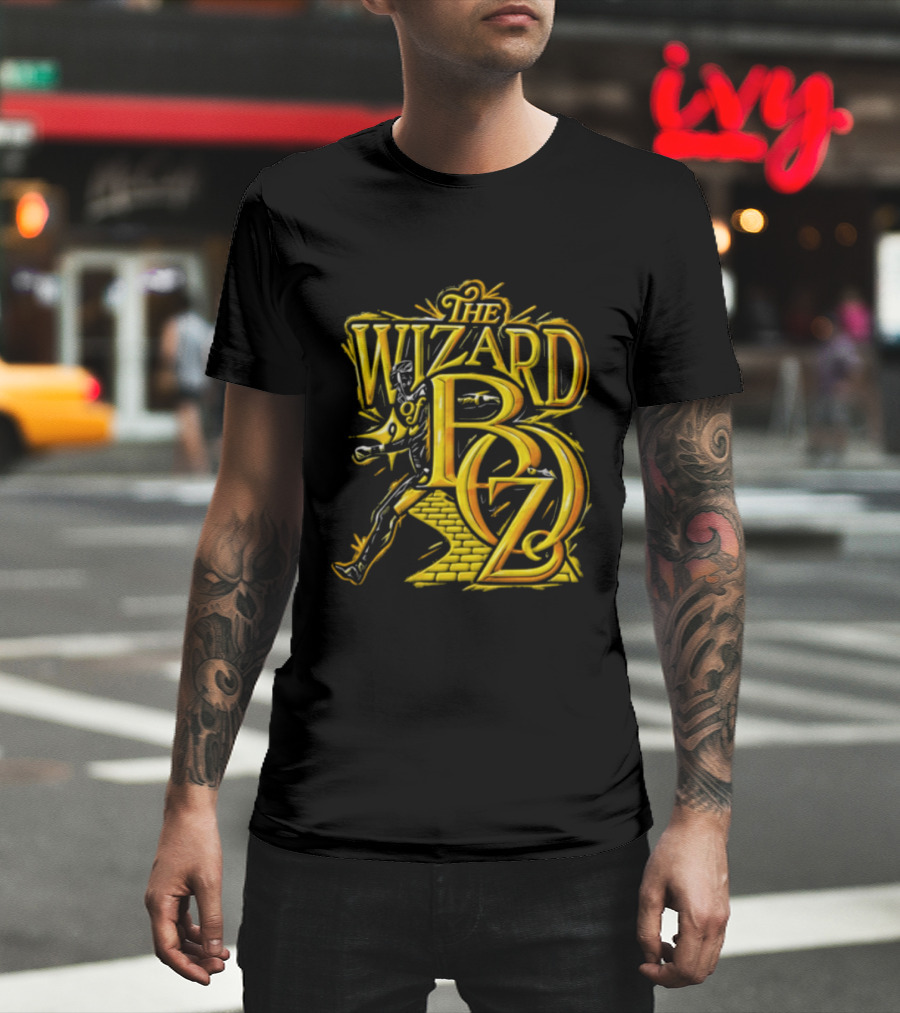 The Wizard Of Boz 9 Pittsburgh Steelers Football Magic T-Shirt