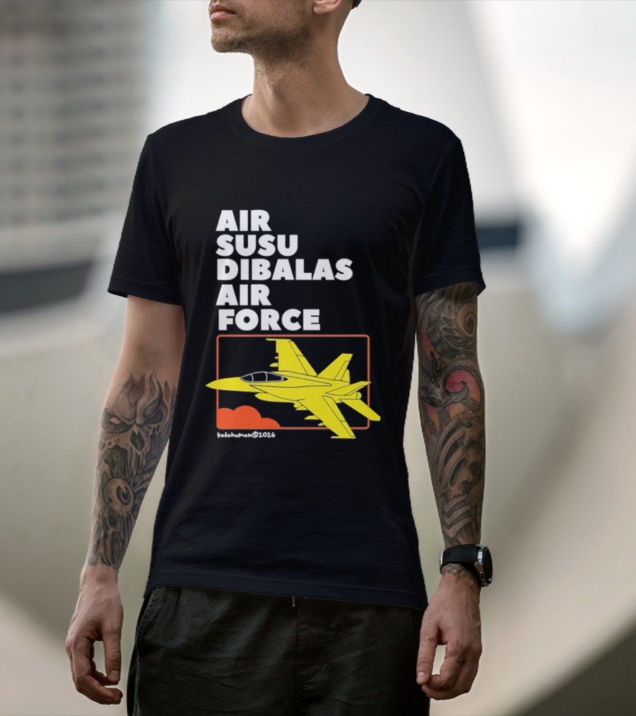 Air Susu Dibalas Air Force Fighter Jet Indonesian Pun T-Shirt